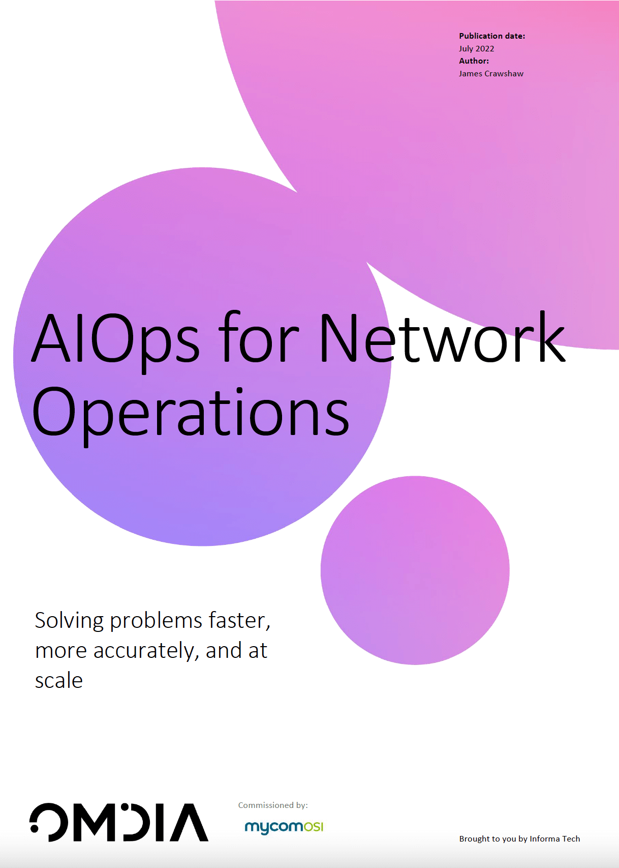 White Paper Aiops For Network Operations Mycom