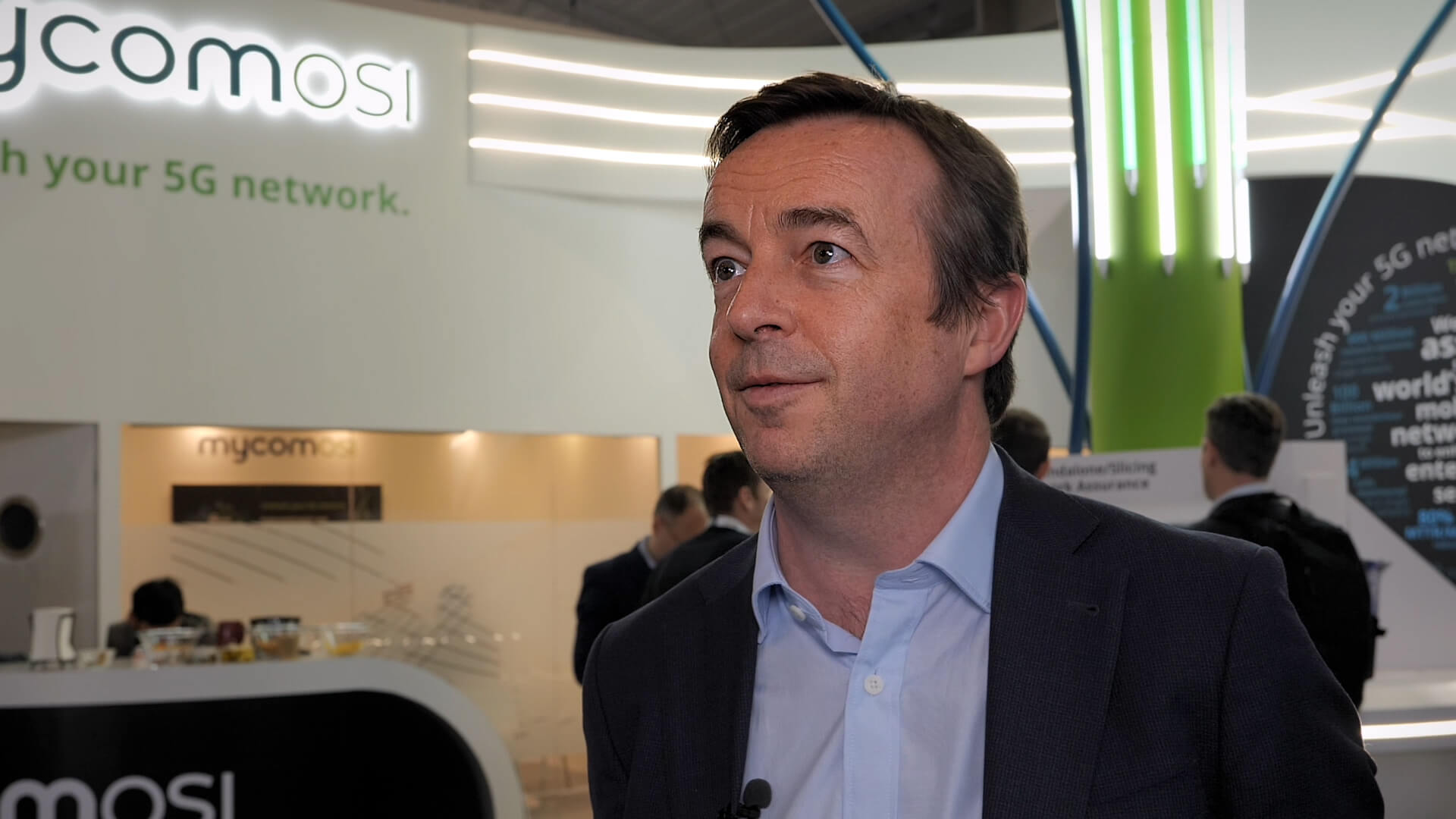 MYCOM OSI CEO at MWC, Barcelona - Mycom