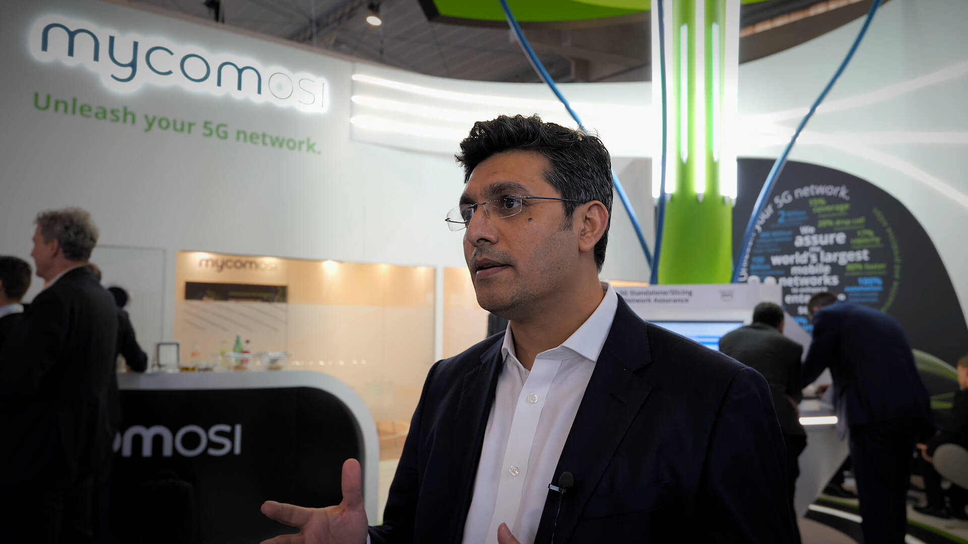 MYCOM OSI EVP, Global Head of Sales at MWC, Barcelona - Mycom