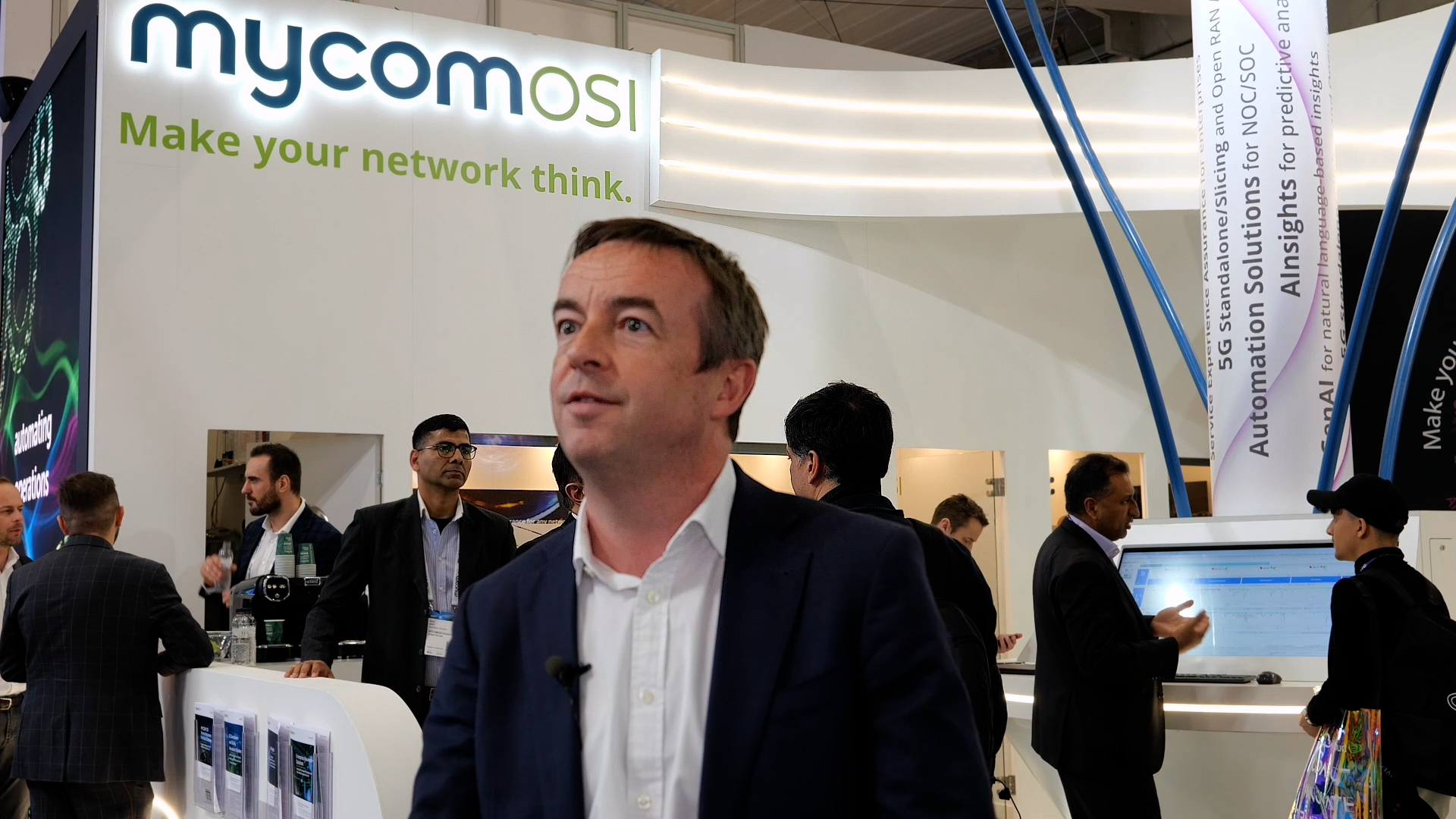 Mycom CEO at MWC24, Barcelona - Mycom