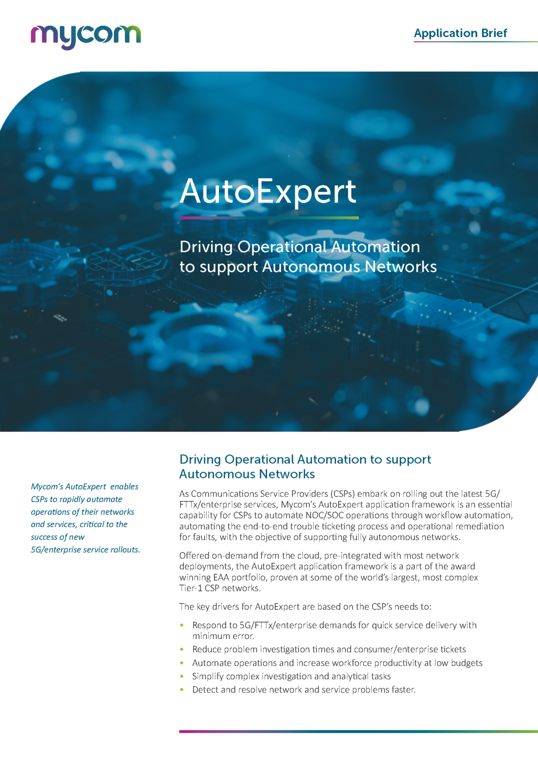 Application Brief | MycomEye app - Mycom